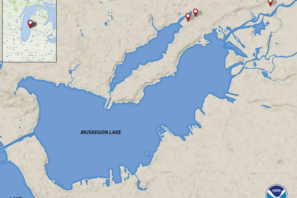 Partners celebrate Muskegon Lake’s recovery and revitalization. - Sault ...